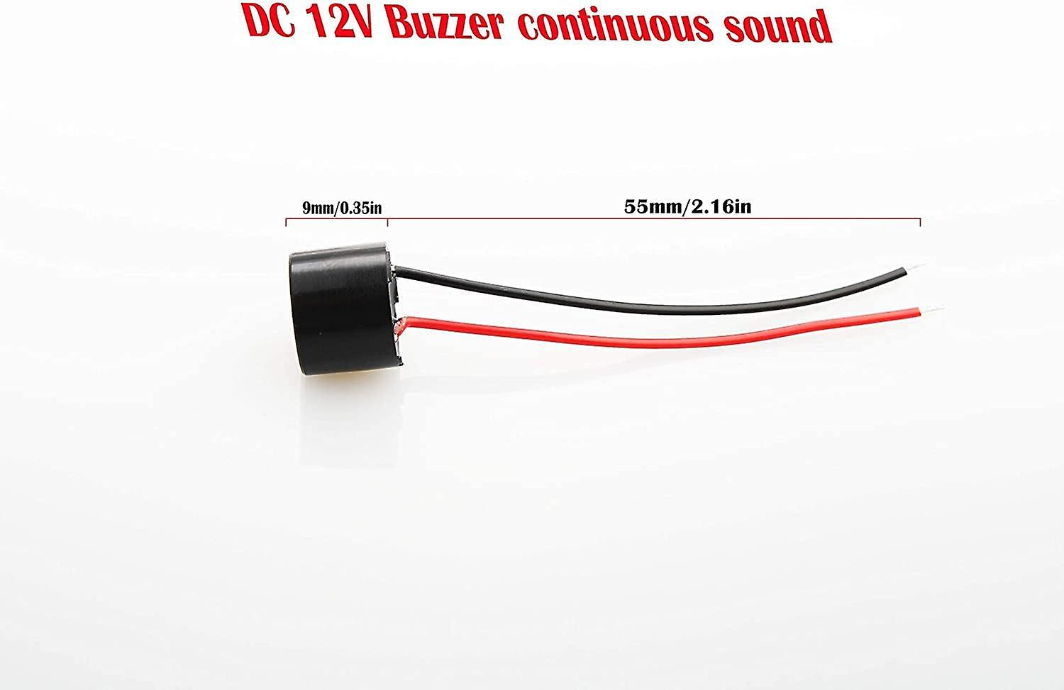 30 Pcs Electronic Buzzer Dc 3v 5v 6v 9v 12v 85db Electronic Sound Alarm ...