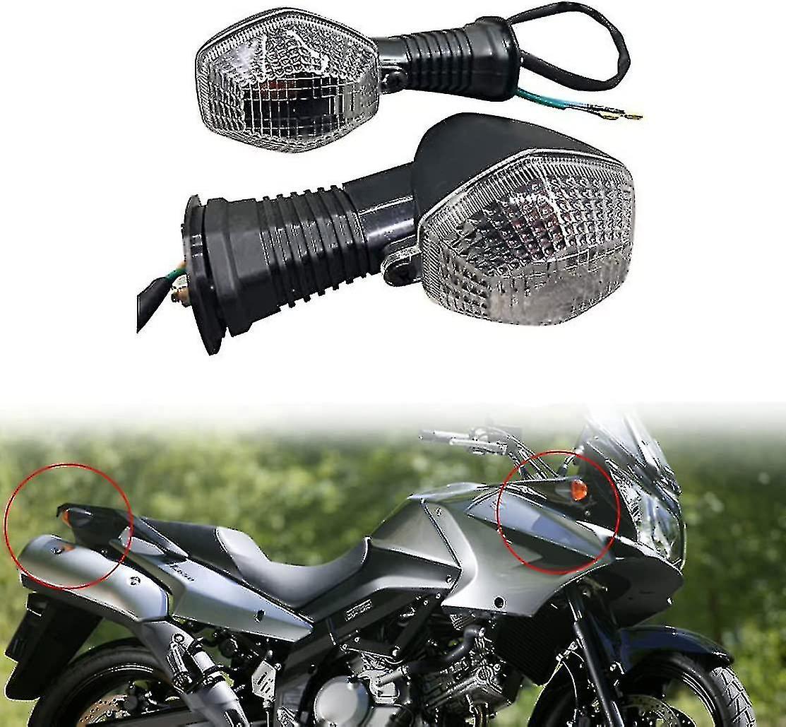 Motorcycle Turn Signal Light Indicator Lamp Compatible With Suzuki Gsf ...