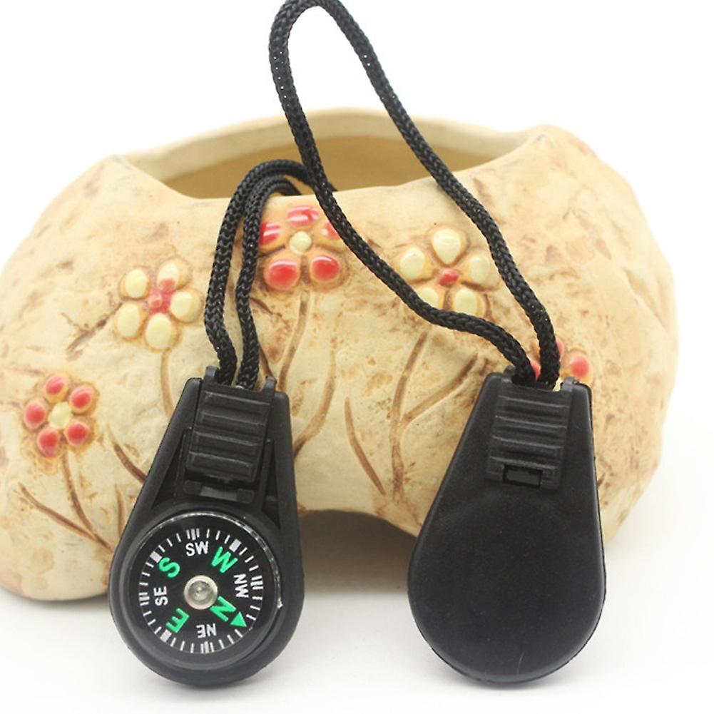 Outdoor Camping Hiking Mini Portable Pocket Lanyard Survival Compass ...