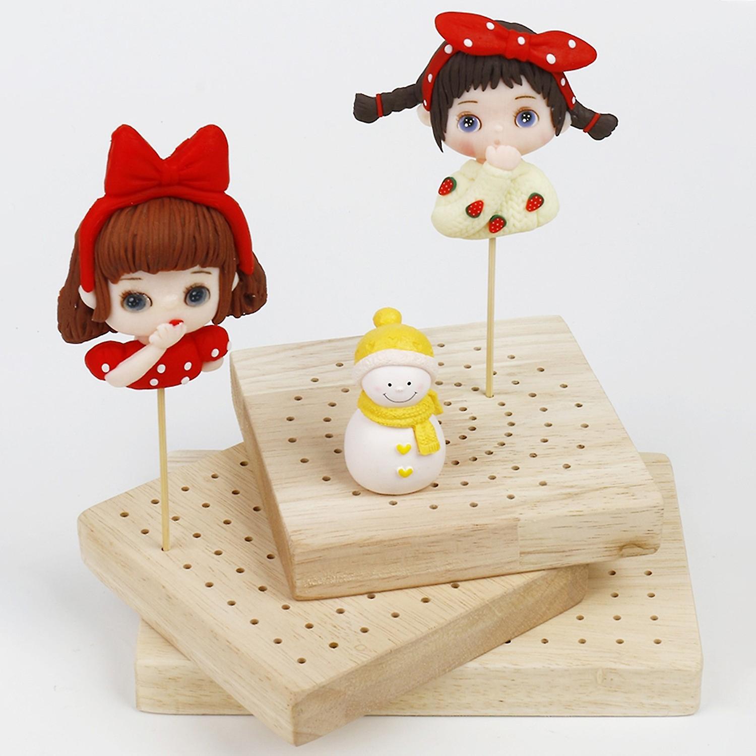 Clay Flapper Holes Easily Mix High Stability Square Round Holes Wooden ...