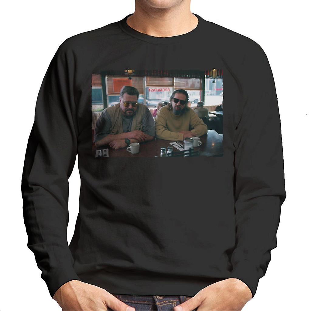 The Big Lebowski The Dude And Walter Coffee Shop Scene Men's Sweatshirt ...