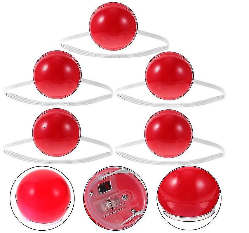 5pcs Plastic Red Nose | Fruugo UK