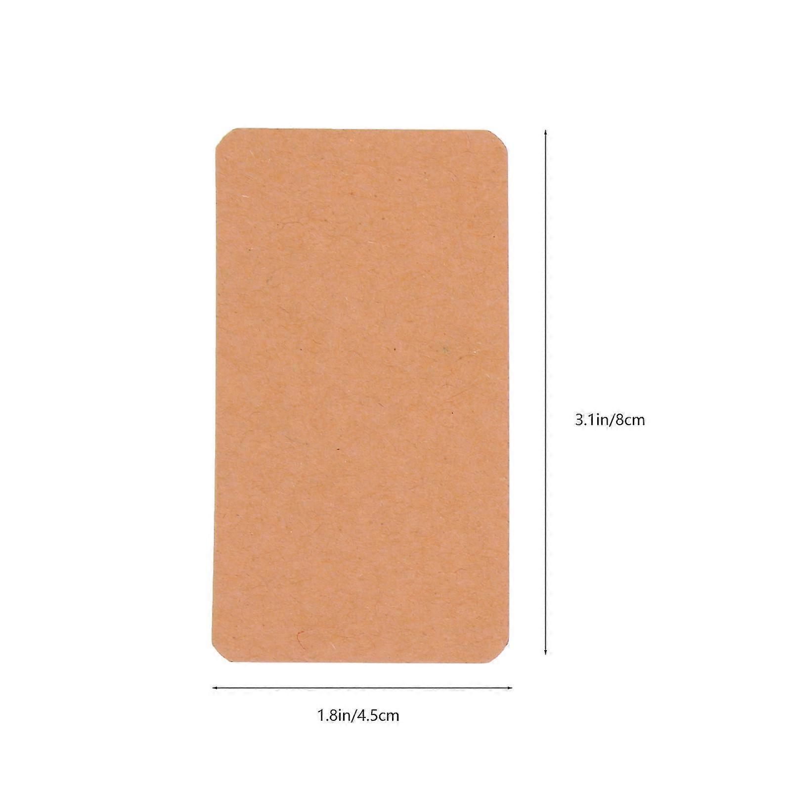 500pcs Blank Memo Cards Paper Study Cards Note Cards Memo Scratch Pads ...