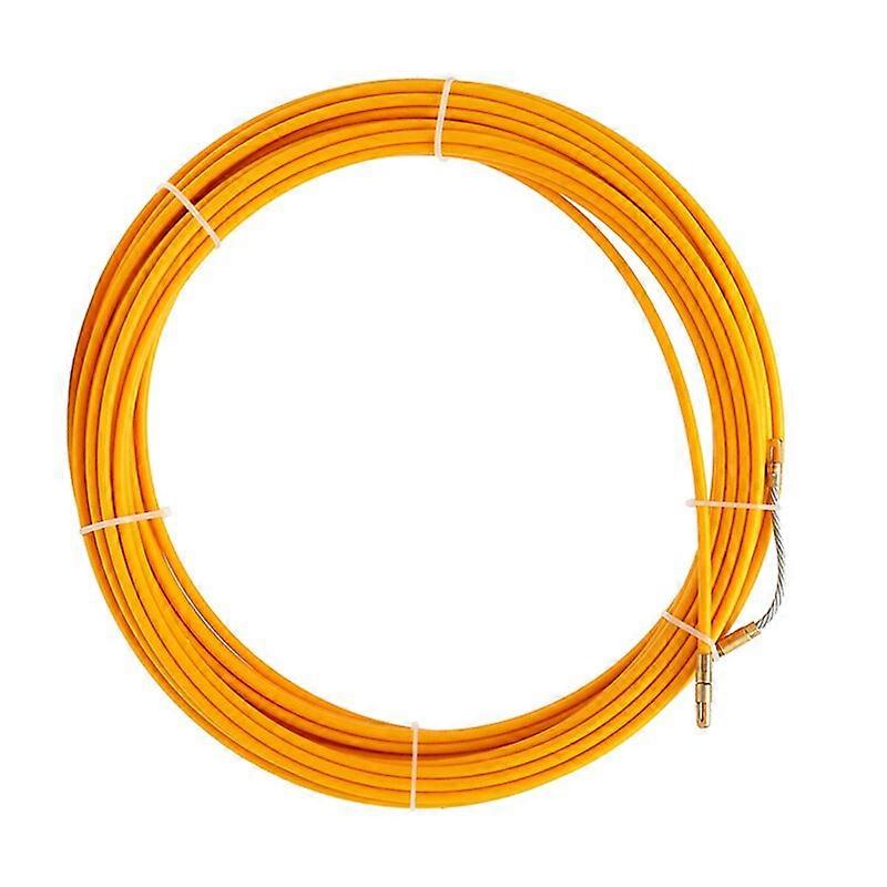 10M/20M/30M 6mm Fiberglass Electric Cable Push Pullers Yellow Cable ...