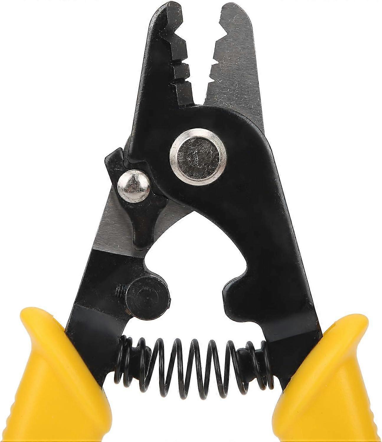 Wire Stripper, Cfs-3 Fiber Stripper Pliers Durable High Hardness 3 Hole ...