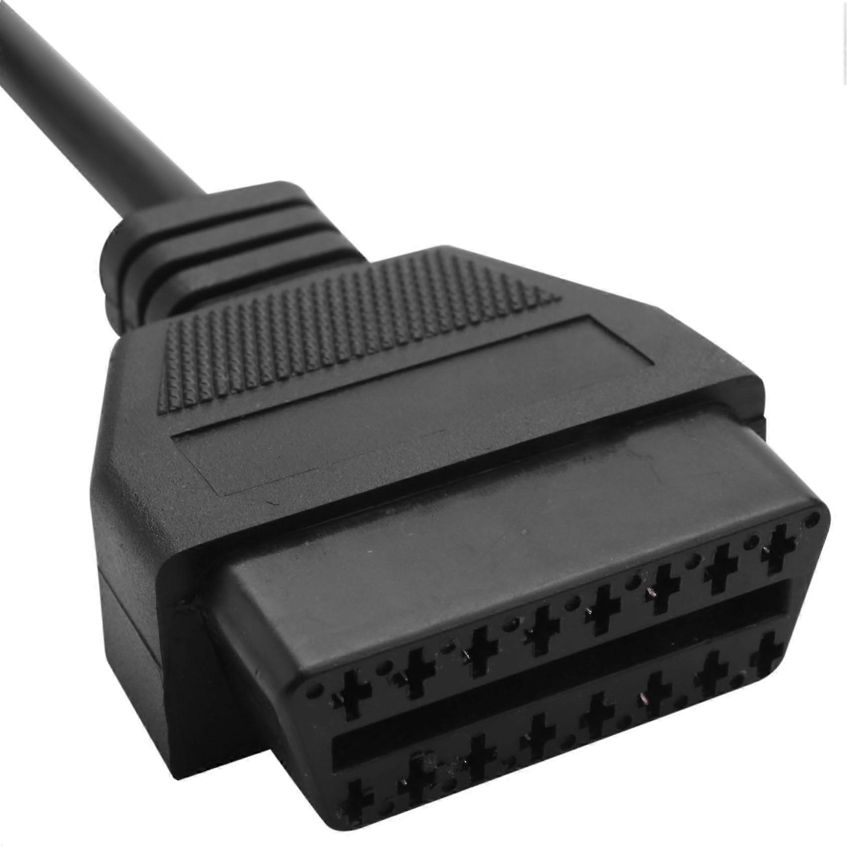 For Nissan 14 Pin To 16pin Cable Obd Ii Diagnostic Interface 14pin To ...