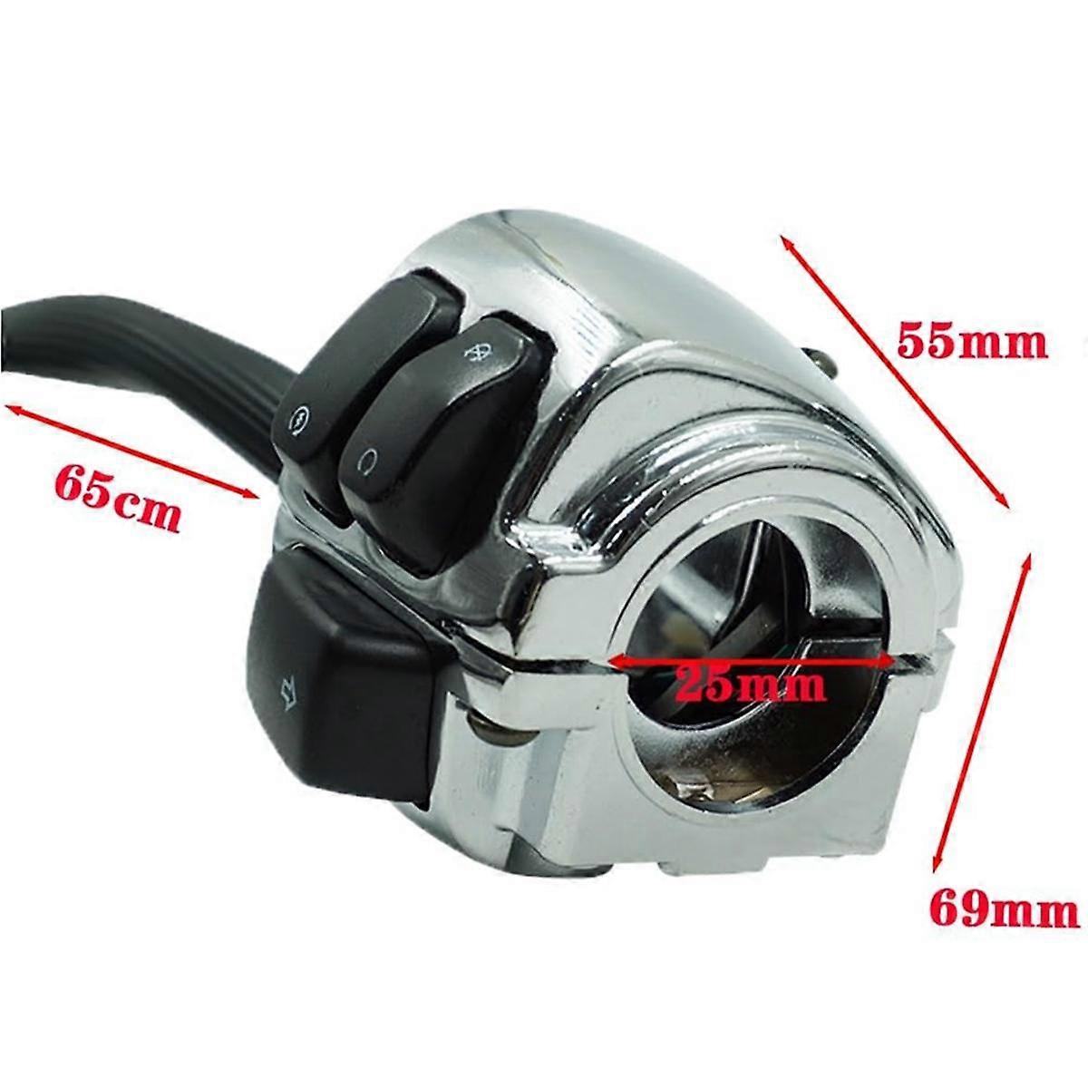 For XL883 V-ROD Softail Motorcycle Handlebar Turn Signal Control Switch ...