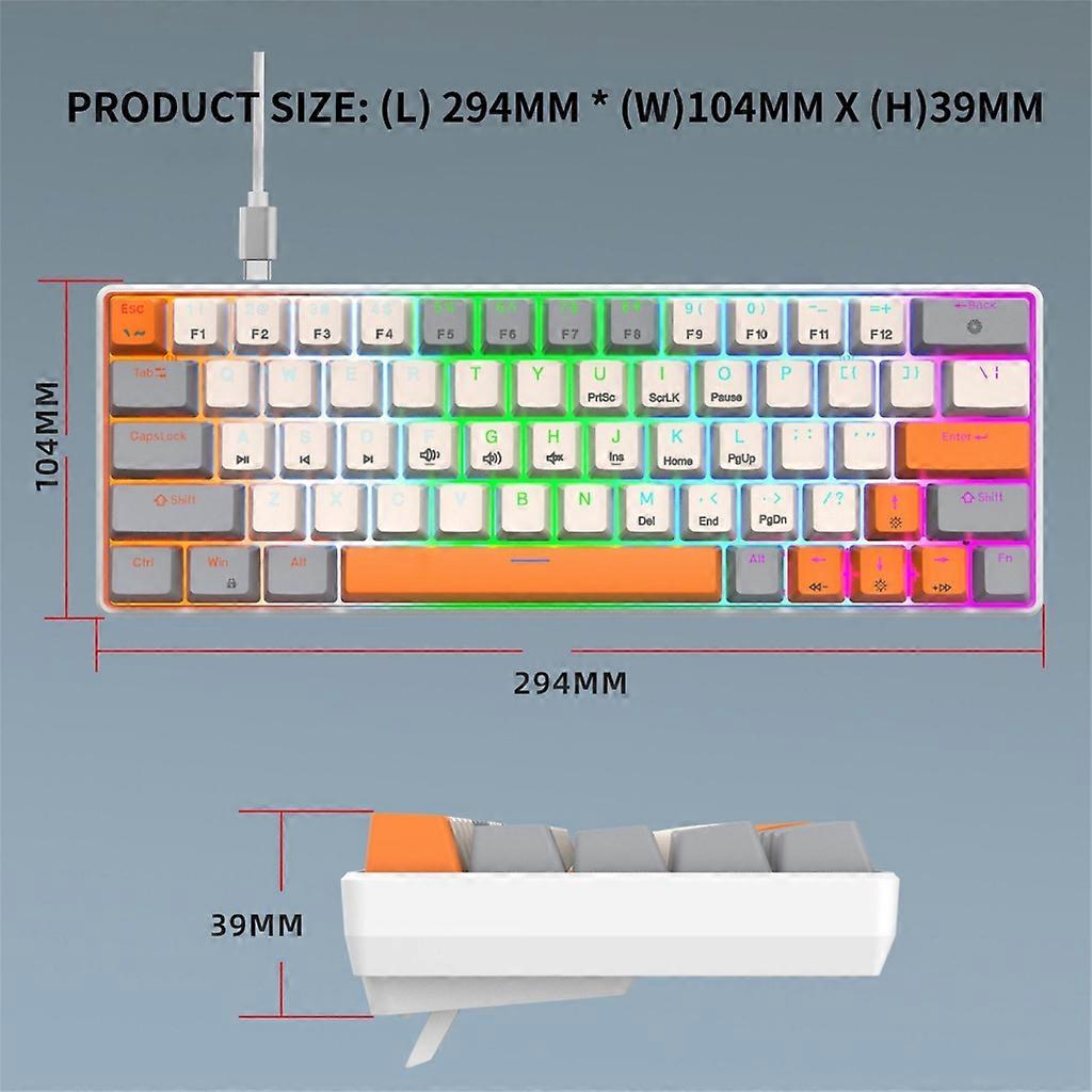 V500 Gaming Keyboard with Backlit Keys Gaming Mechanical Keyboards ...