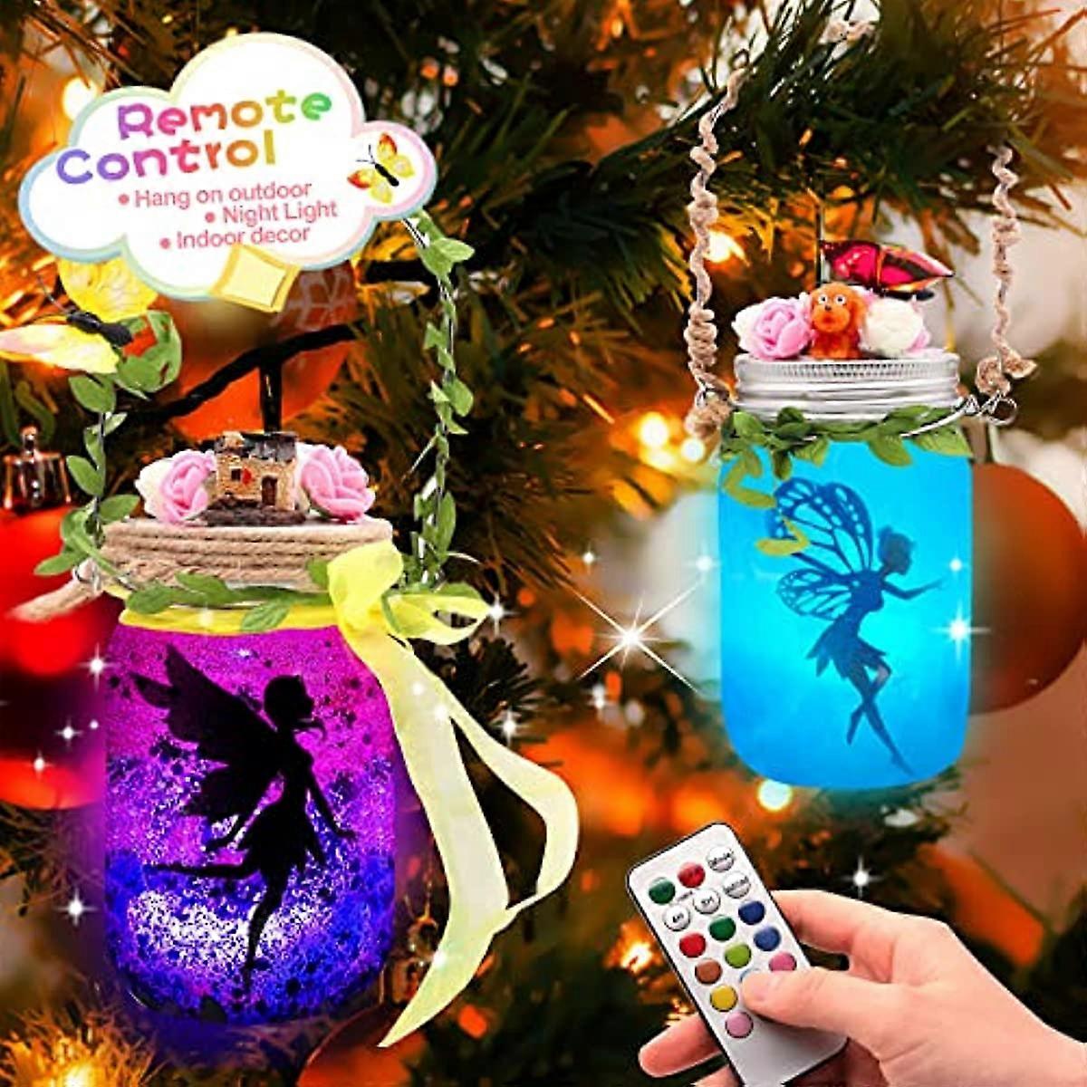 Alritz Fairy Lantern Craft Kit - Gift for Kids Girls - Remote Control ...