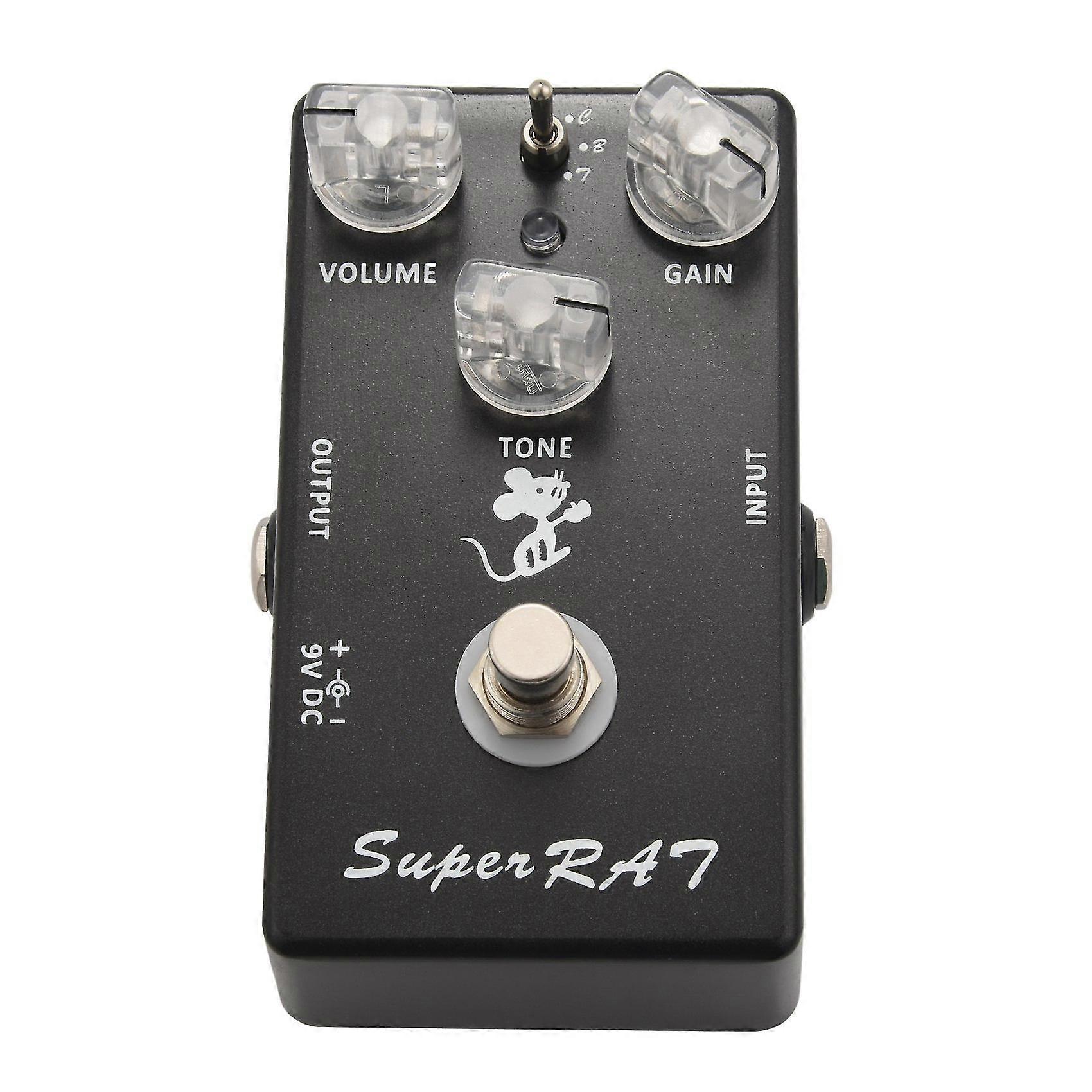 Super Rat Guitar Effect Pedal Three Mode Effects Classic Rat Distortion ...