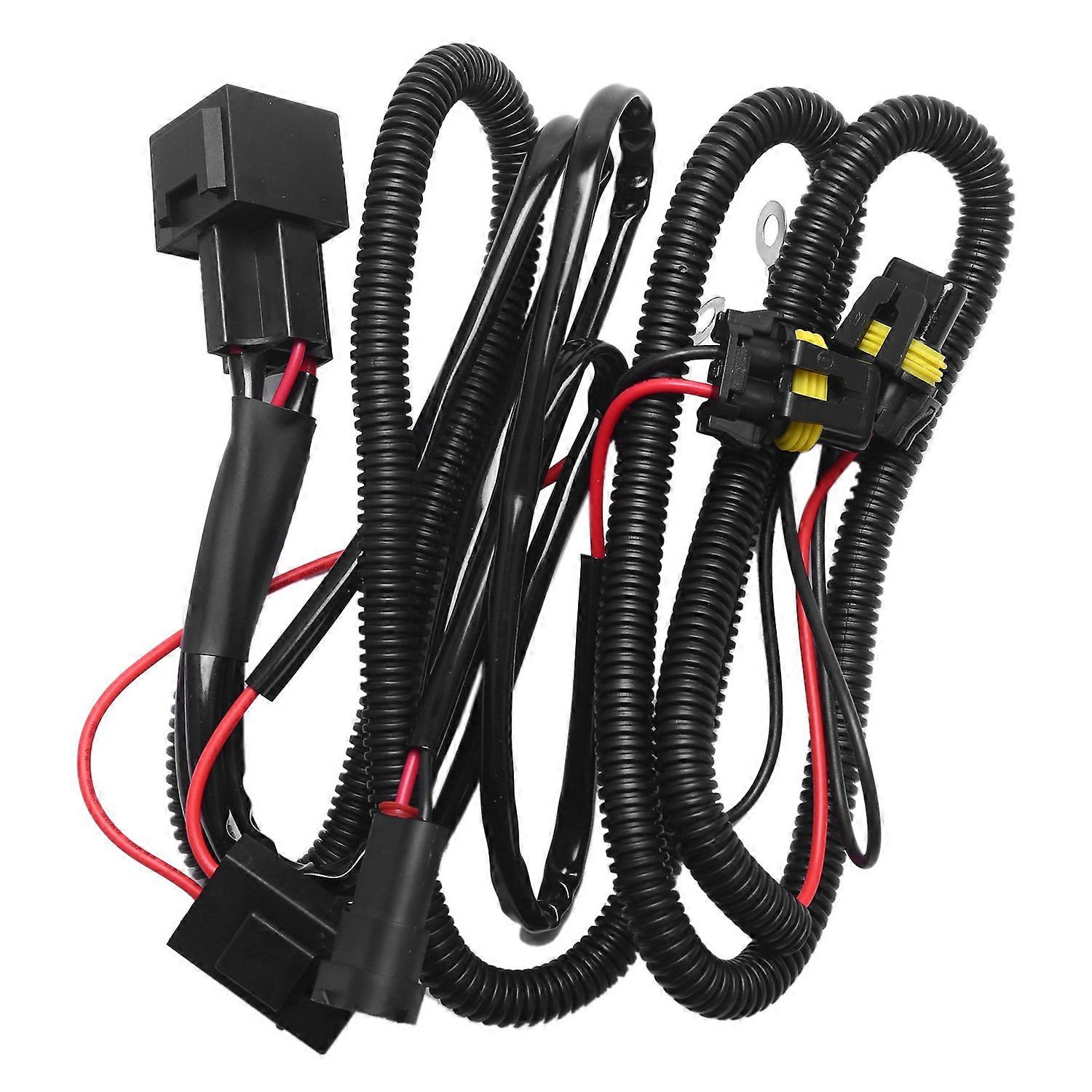1Pcs Car Fog Light Relay Harness H11 880 Relay Adapter Extension Cable ...