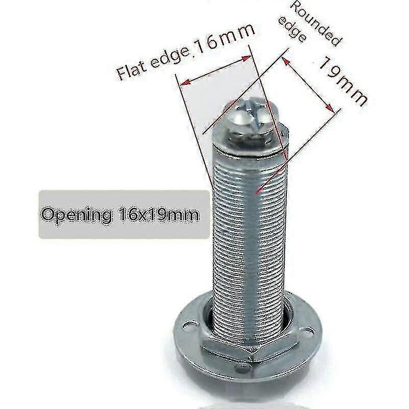 Extra Long Cam Lock With Key Code 8025, 2" Weatherproof Rv Lock, Thick ...