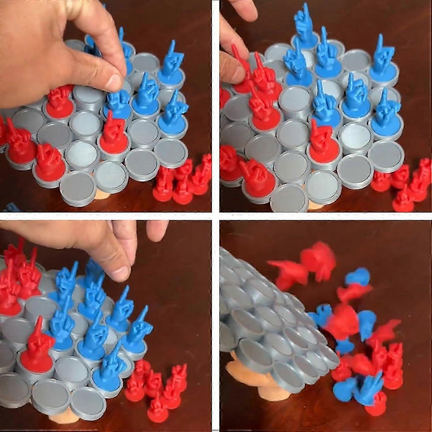 Middle Finger Balance Game, Funny Balance Board Game Set, Two Player ...