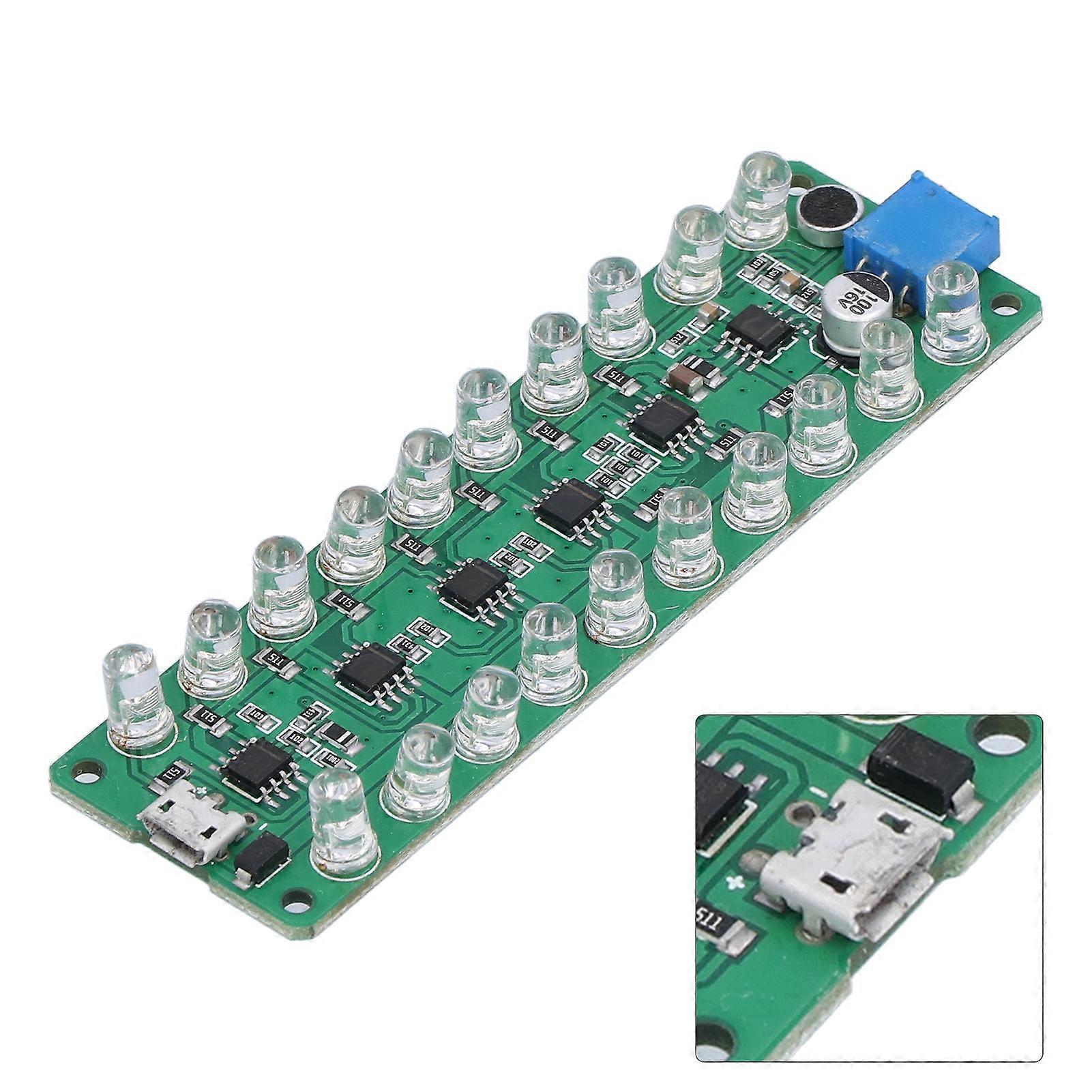 VU Meter Reverse Connection Protection Voice Control Prevent Burning ...