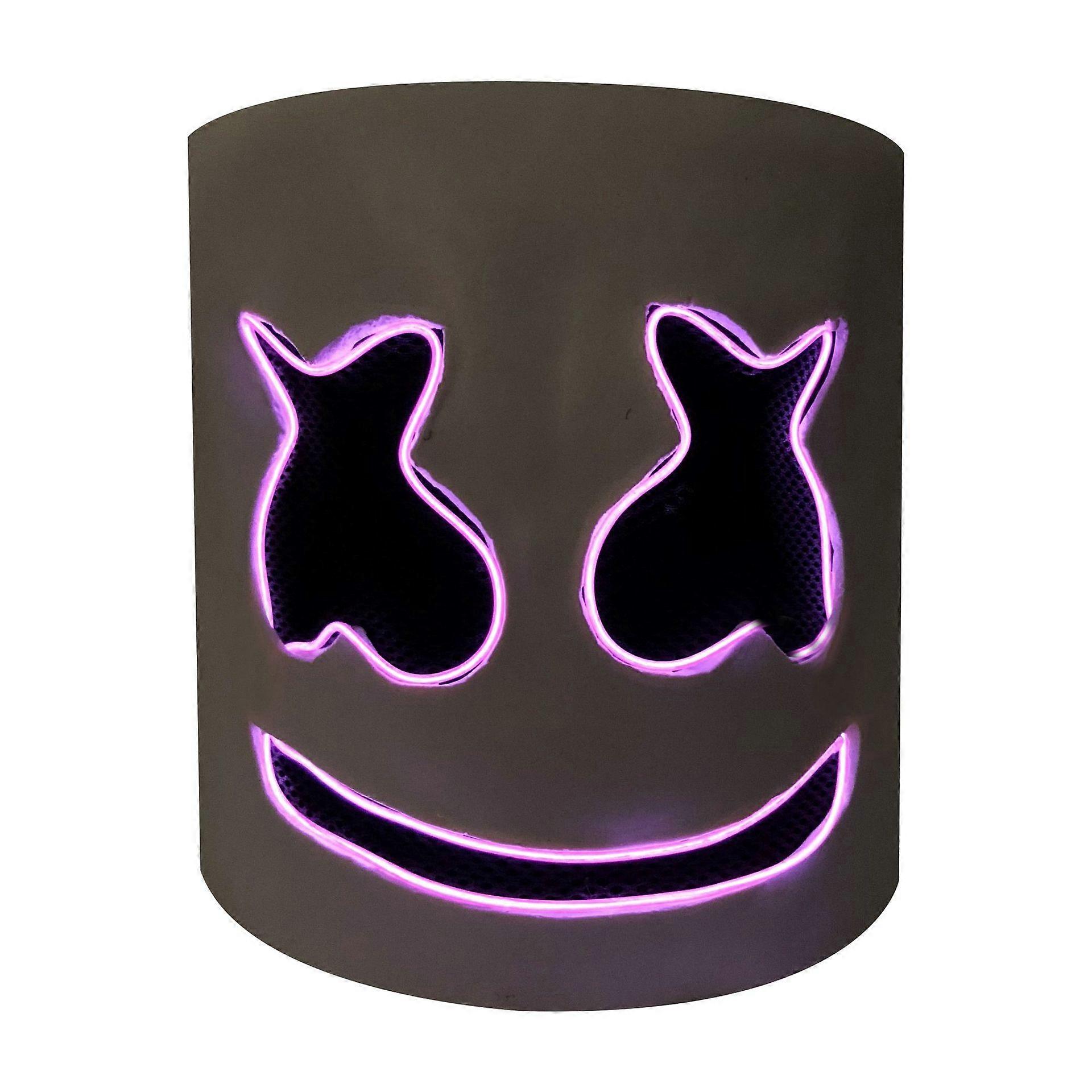 Marshmello LED-masker DJ Cosplay Helm Marshmello Kostuum Masker ...
