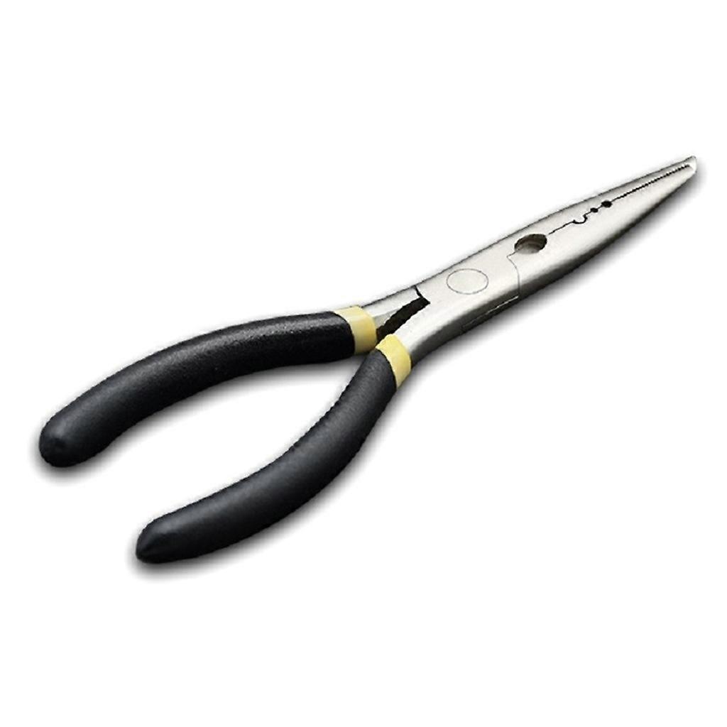 Fishing Pliers Hook Removal Line Cutting Bent Or Straight Nose Hook ...
