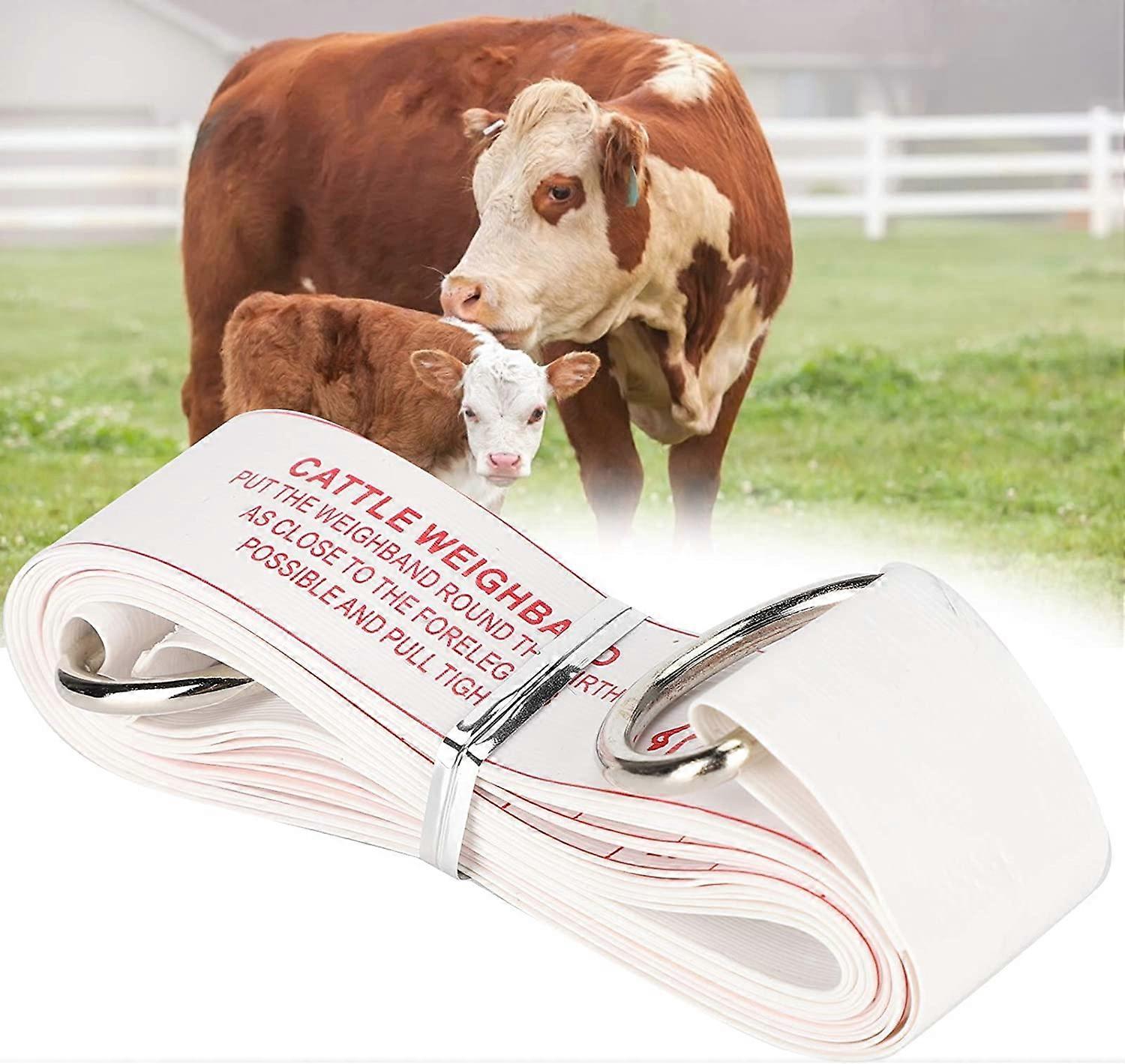 2.5m Cattle Body Weight Tape Measure, Portable Bust Weight Contrast ...