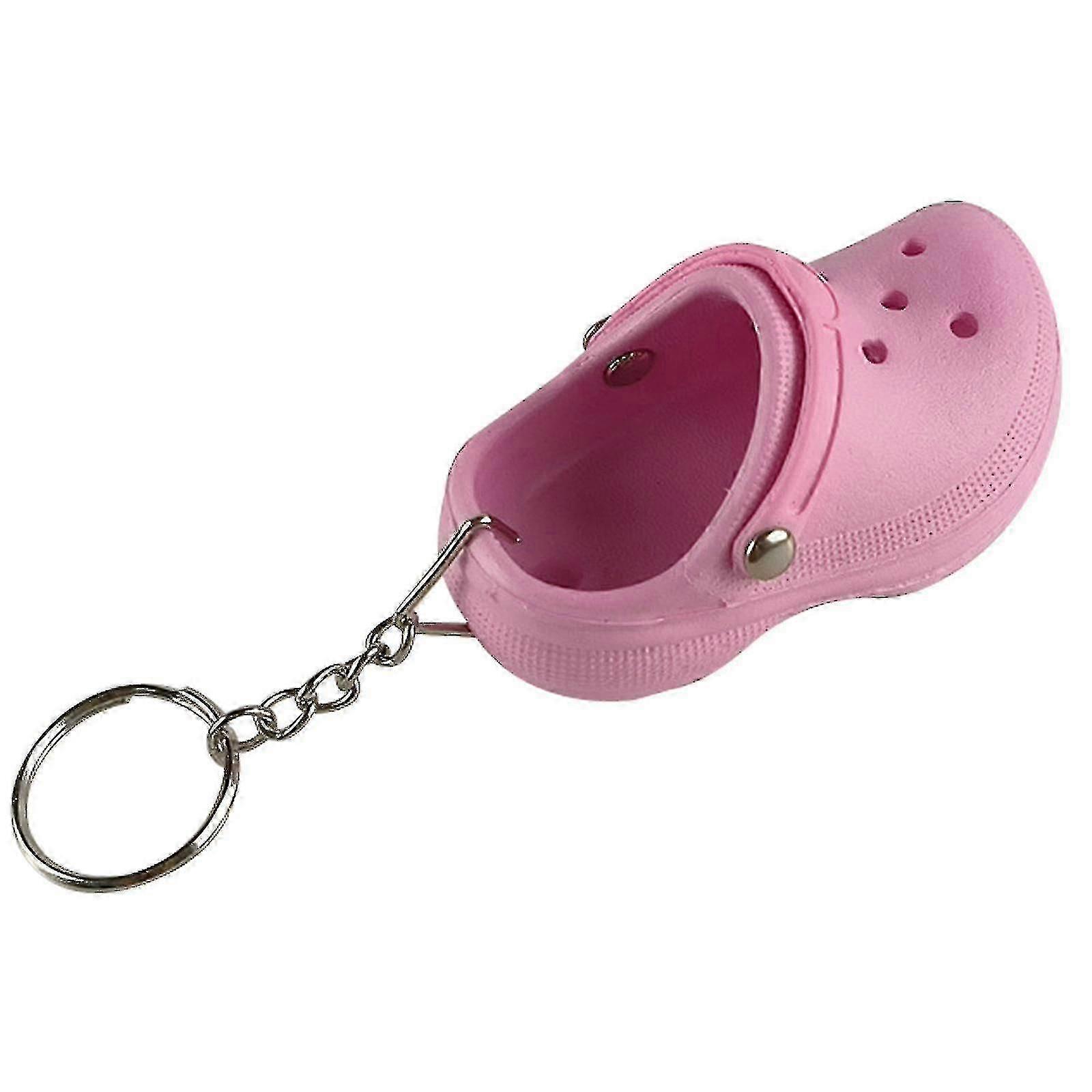 Mini Crocs Sandal Keychain Charm Keyring Key Holder Novelty Keychain ...