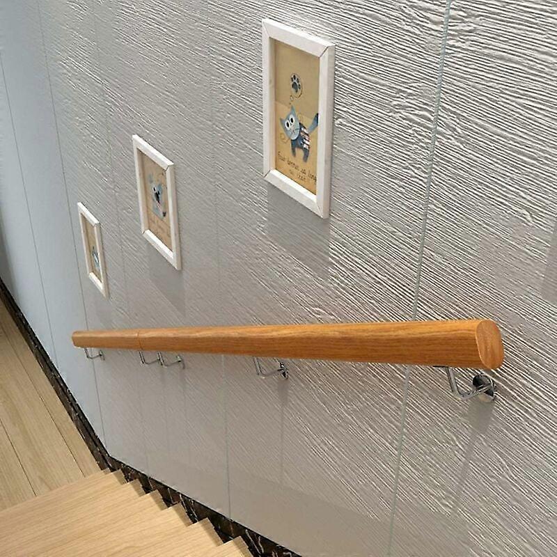Stevige Houten Handleuningen Voor Trappen, Modern & Strak Ontwerp ...