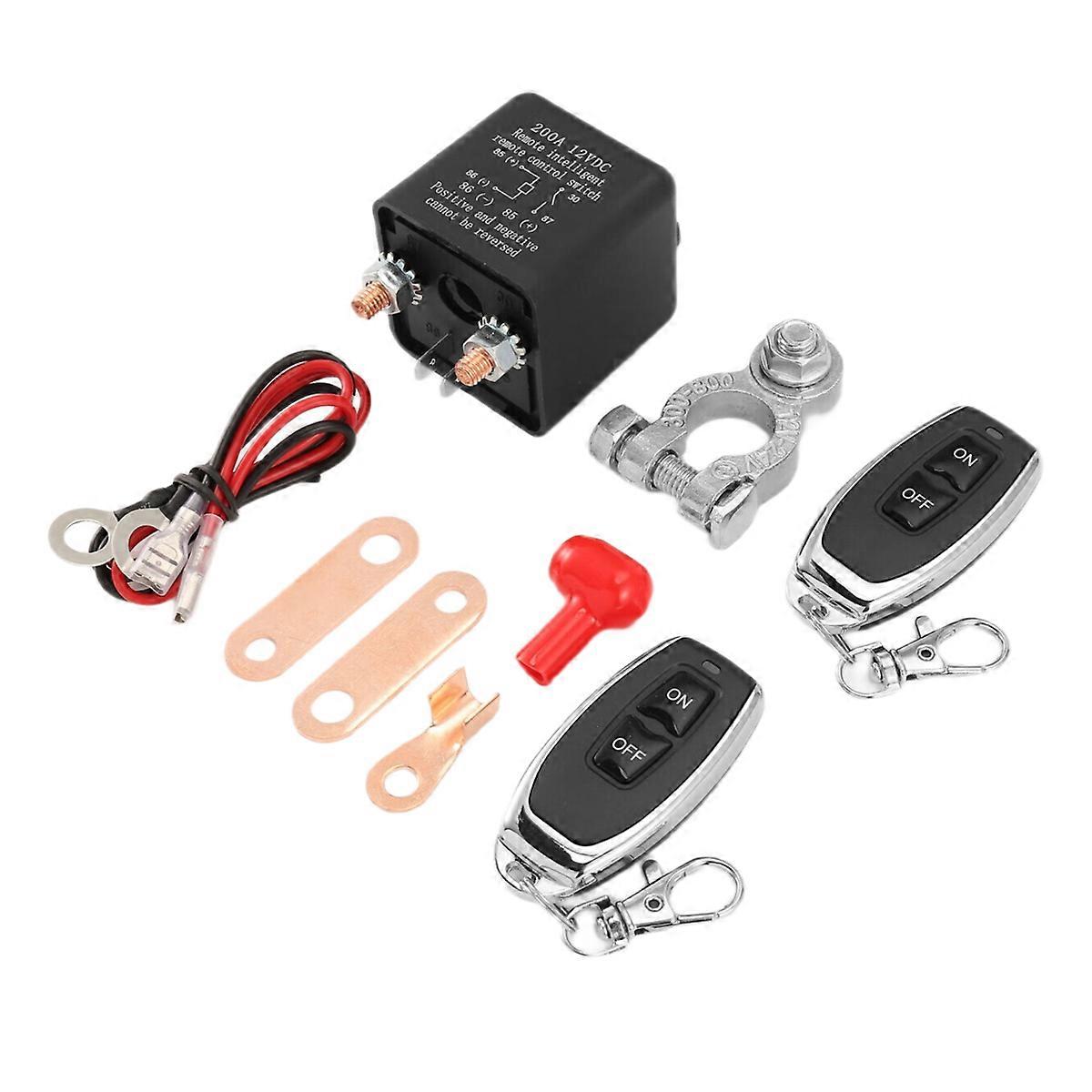 Remote Battery Disconnect Switch, Wireless Remote Control Battery ...