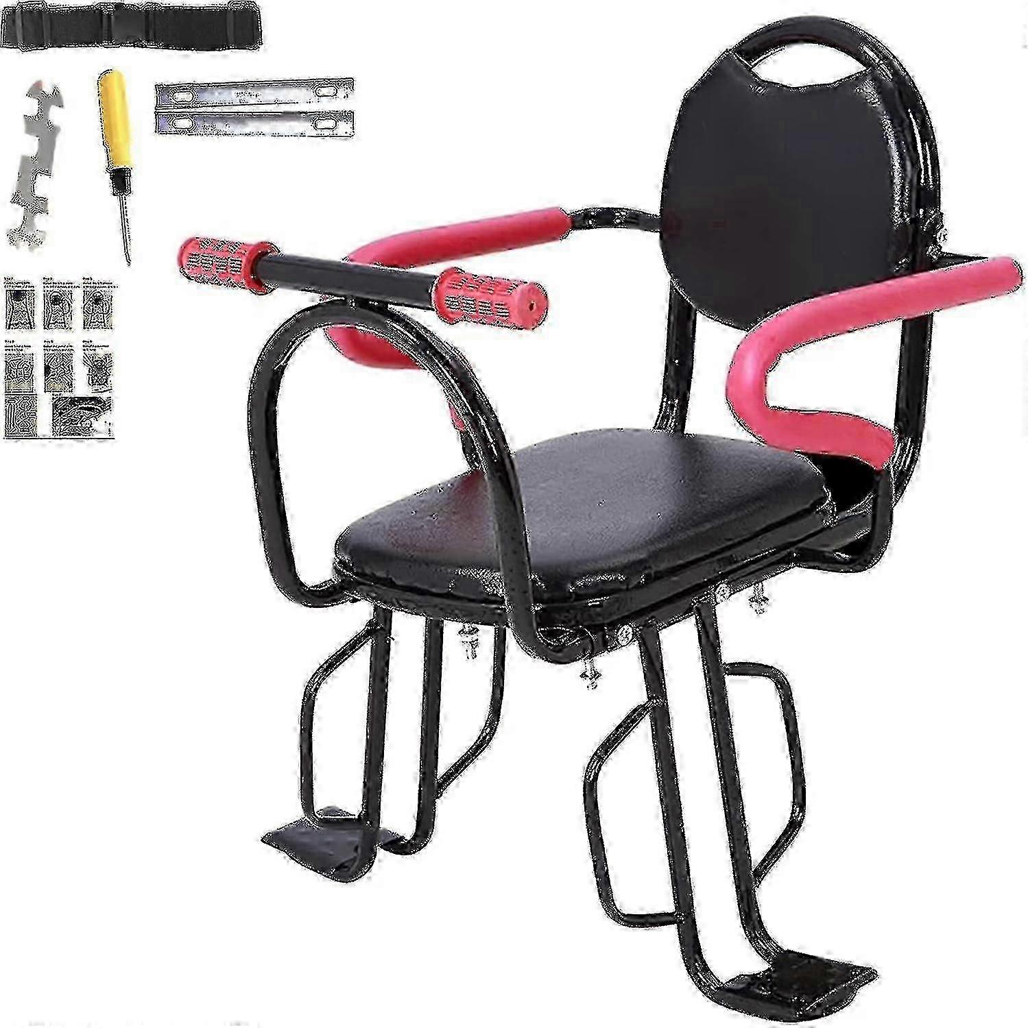 Bicycle Child Seat Rear With Handrail, Stable And Safe Bicycle Rear ...