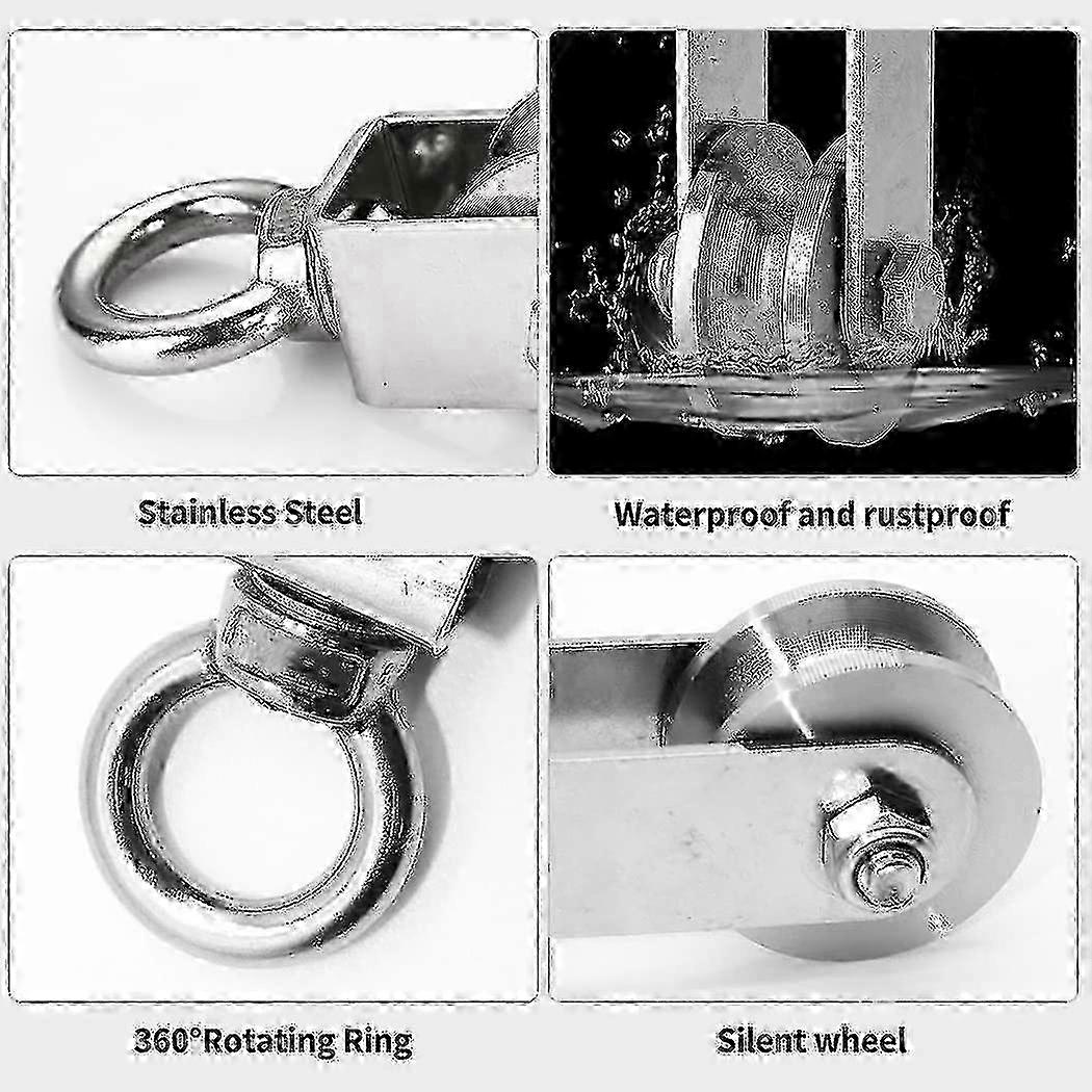 Stainless Steel Ball Bearing Pulley for Heavy Duty Lifting up to 200kg ...