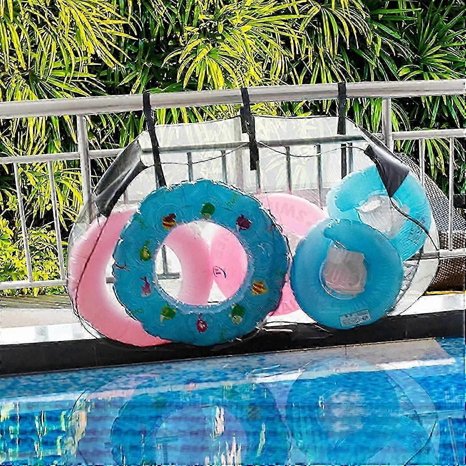Pool Float Net Storage Bag,Mesh Pool toy Bag,toy Storage for Pool ...