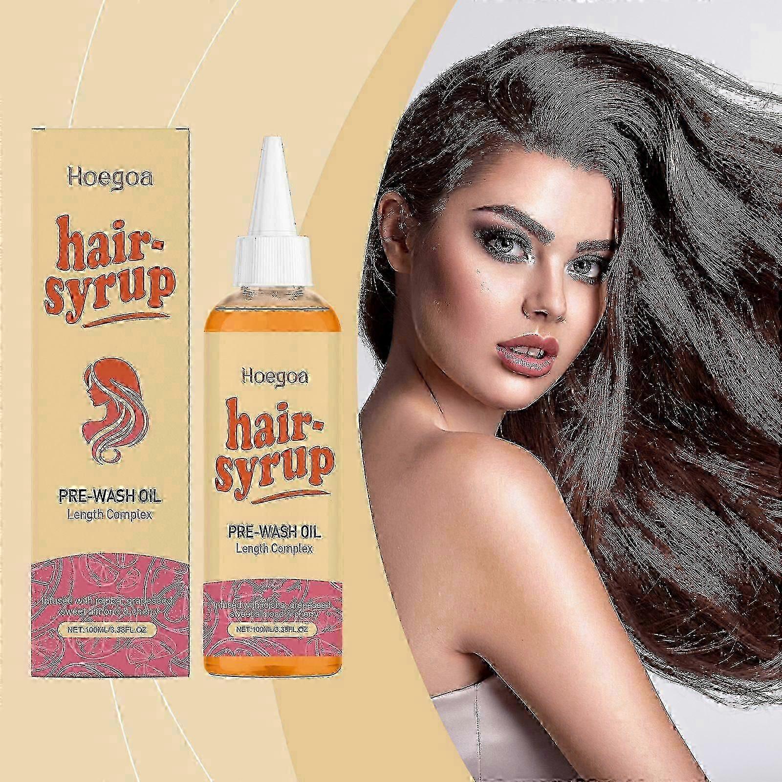 NEW Rapunzel Hair Syrup Pre-Wash Oil Treatment Boost Hair Growth 100ml ...