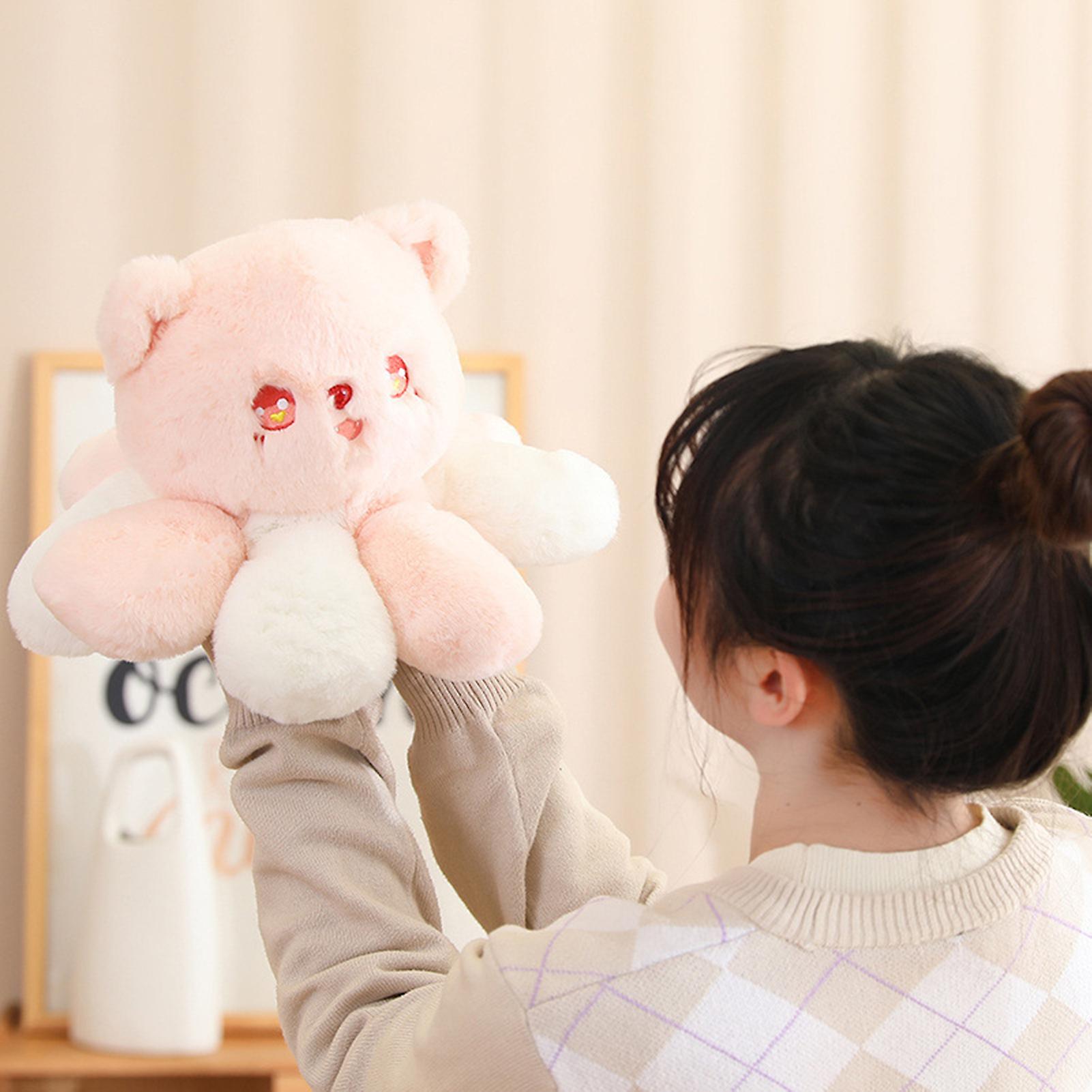 Octopus Cat Head Plush Dolls Ornament No Fading And Good Elasticity ...