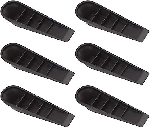 8 Pcs Floor Door Stops, Non-Slip Door Stops Plastic Floor Blocks with ...