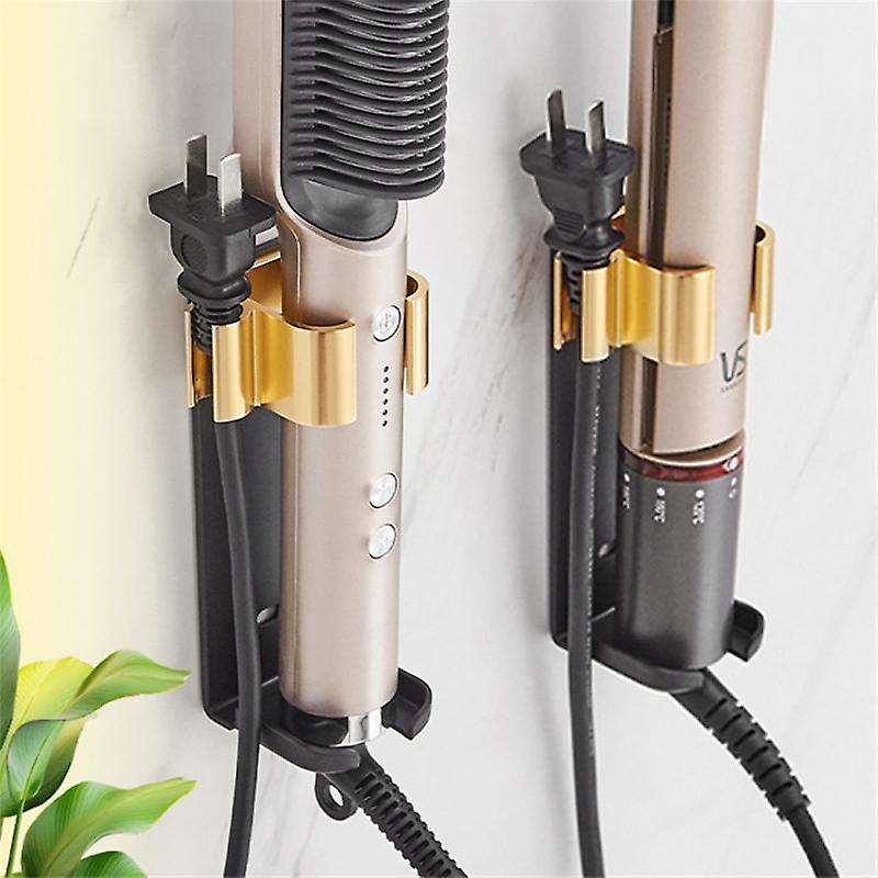 Hair Comb Hanging Rack Electric Curling Splint Storage Shelf Aluminum ...