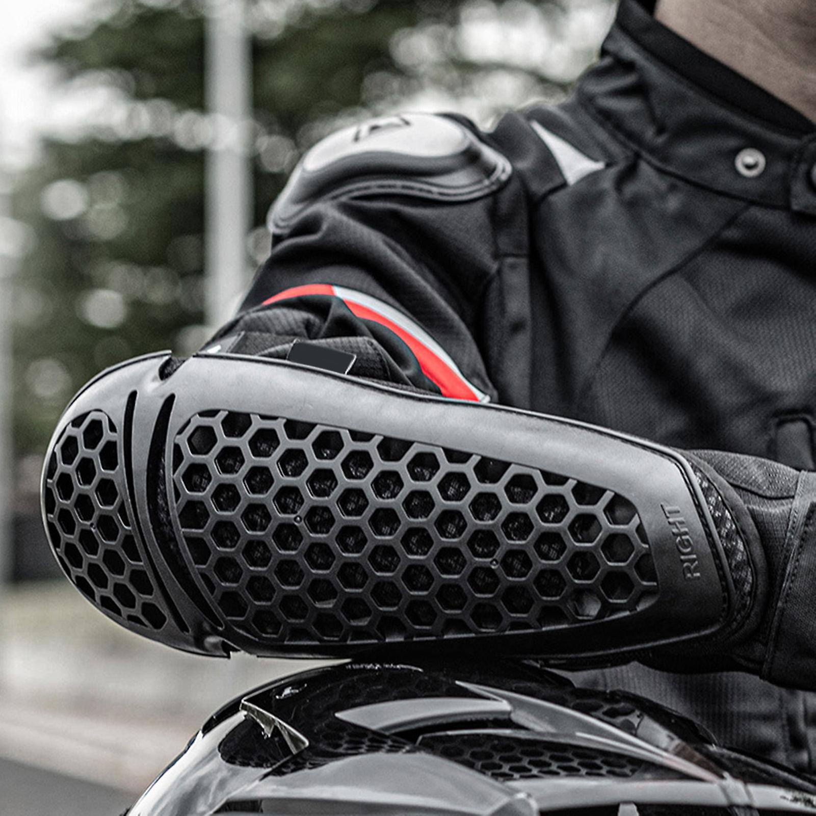 Motorcycle Knee Pads Flexible Breathable Adjustable Motocross Shin ...