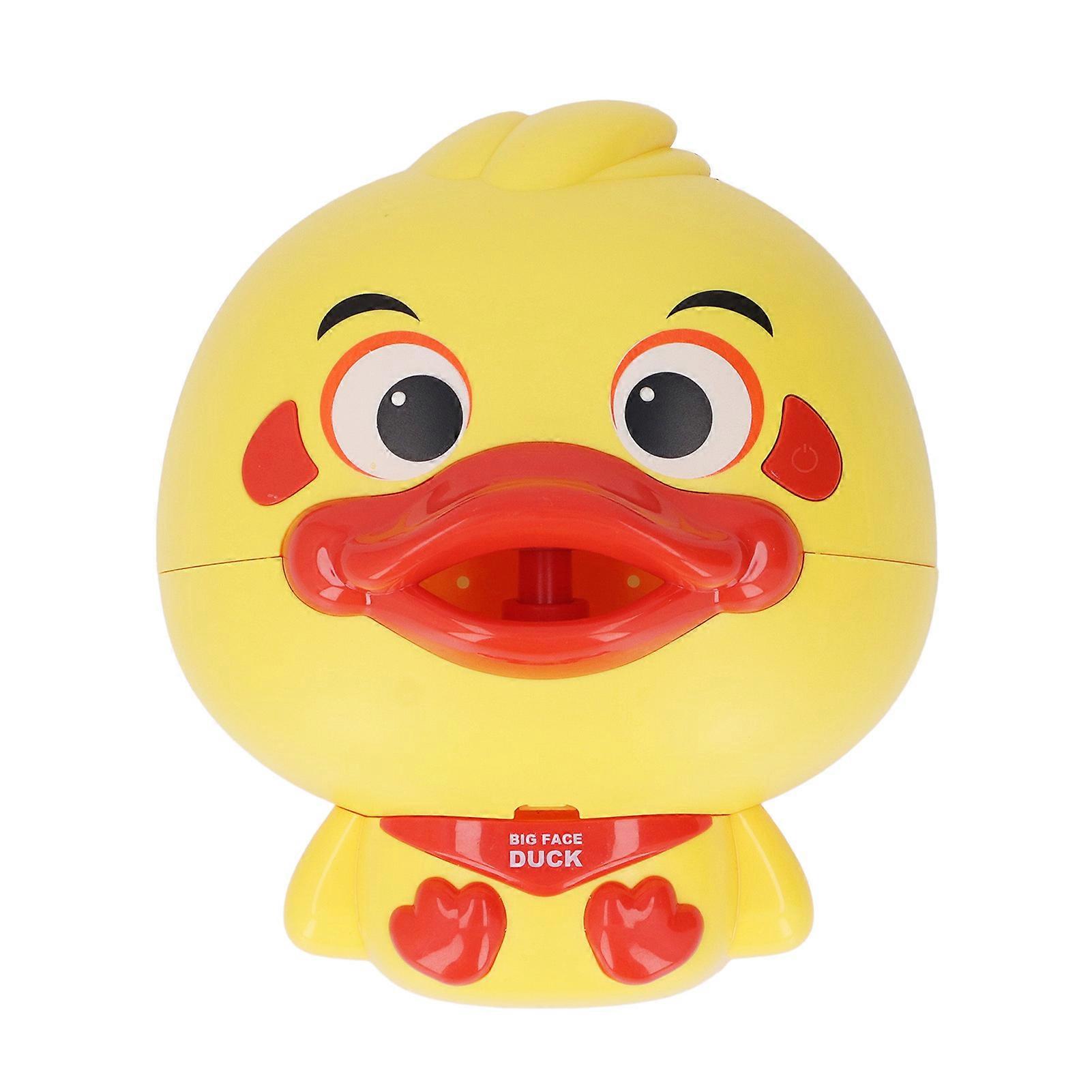 Electronic Bubble Maker Bathtub Toy Cute Duck Shape Music Bathroom ...