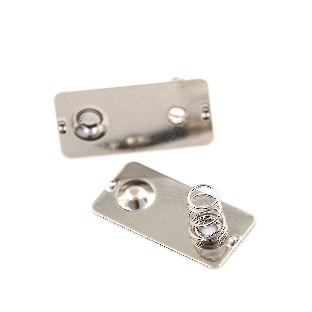 10pcs Aa Battery Positive Negative Conversion Spring Contact Plate ...