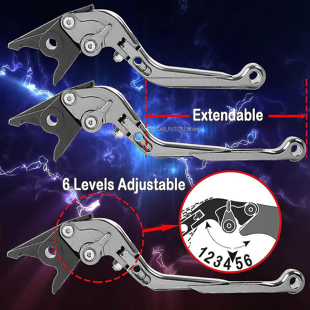 Cnc Adjustable Extendable Foldable Brake Clutch Levers For Indian Ftr ...