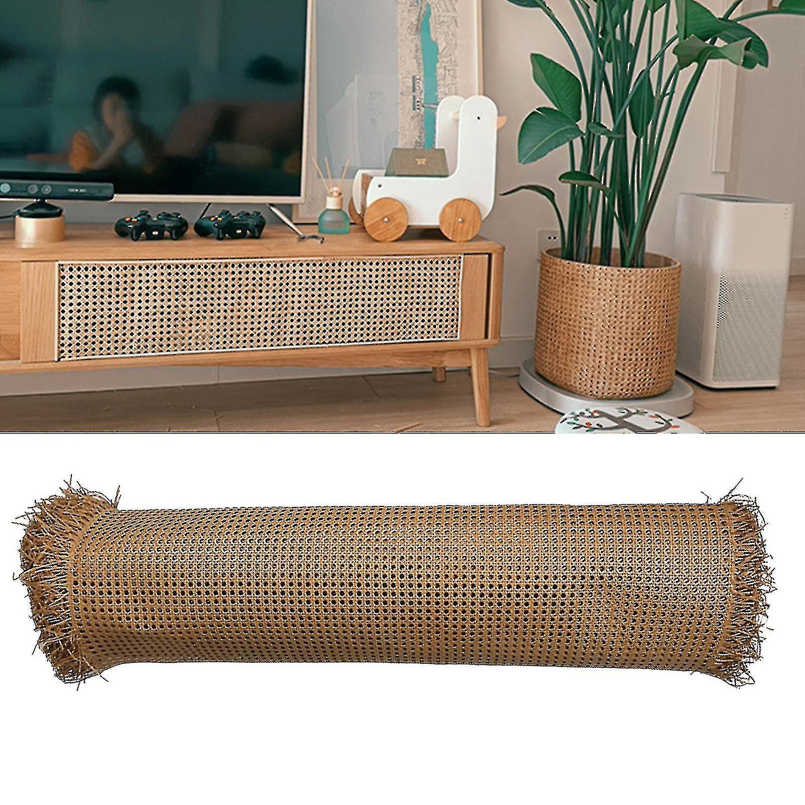 1 Roll Of Rattan Net Without Burr Strong Diy Rattan Furniture ...