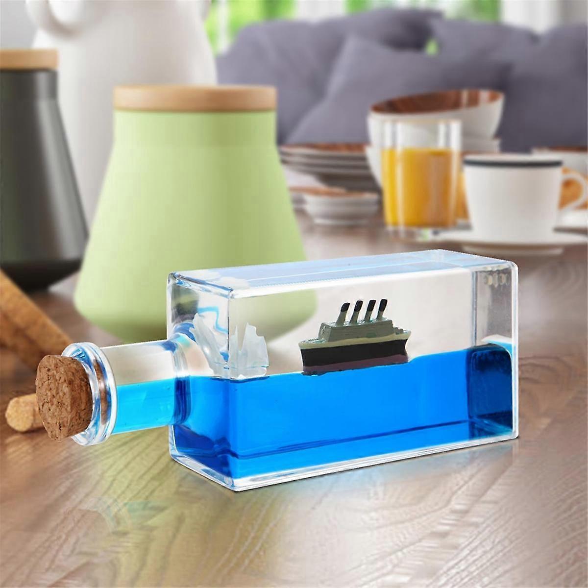 Titanic Cruise Ship Model Liquid Wave Cruise Ship Decoration No Longer ...