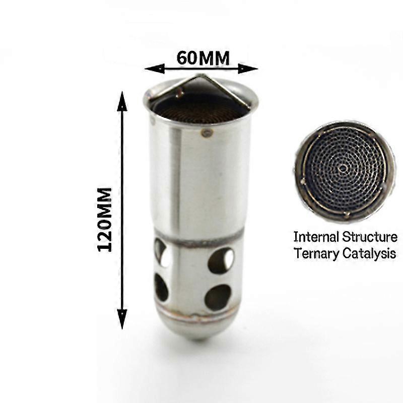 Universal Motorcycle 51mm 60mm DB Killer Exhaust Modified Muffler ...