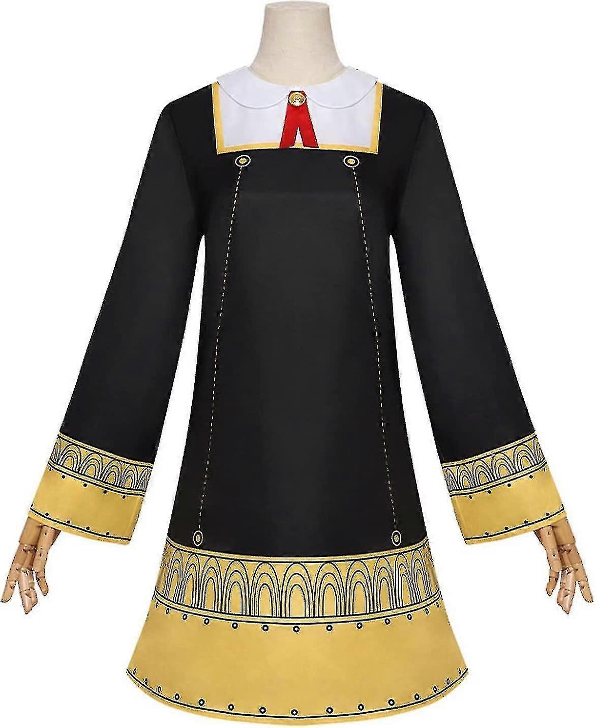 Anime Spy Family Anya Forger Cosplay Costume Outfit Full Set Yor Forger ...