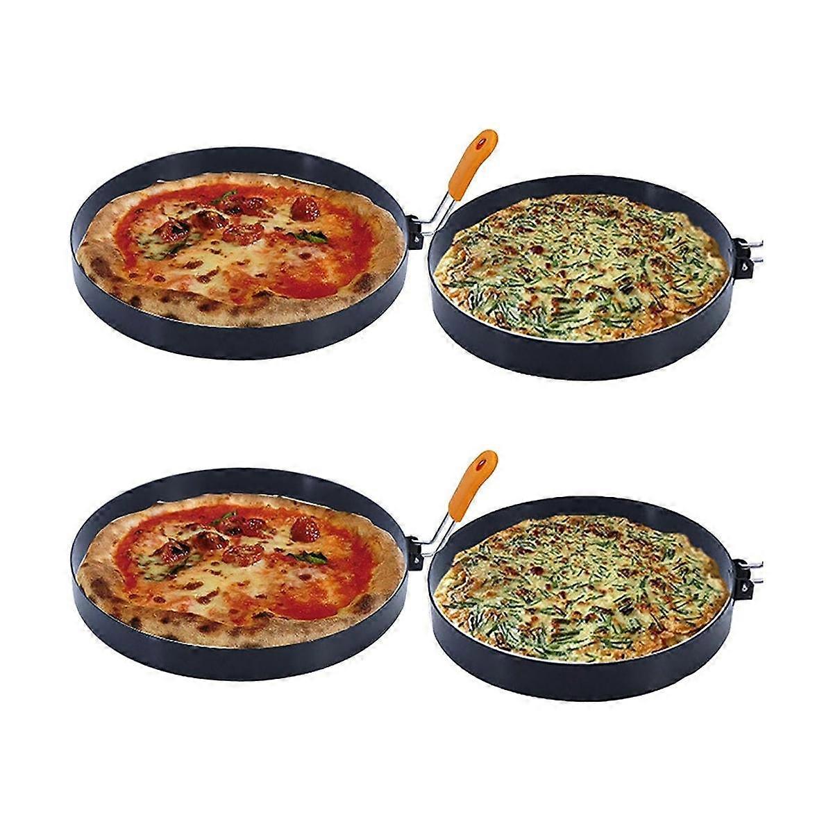 8 Inch Pancake Ring Stainless Steel Omelet Ring with Silicone Insulated ...