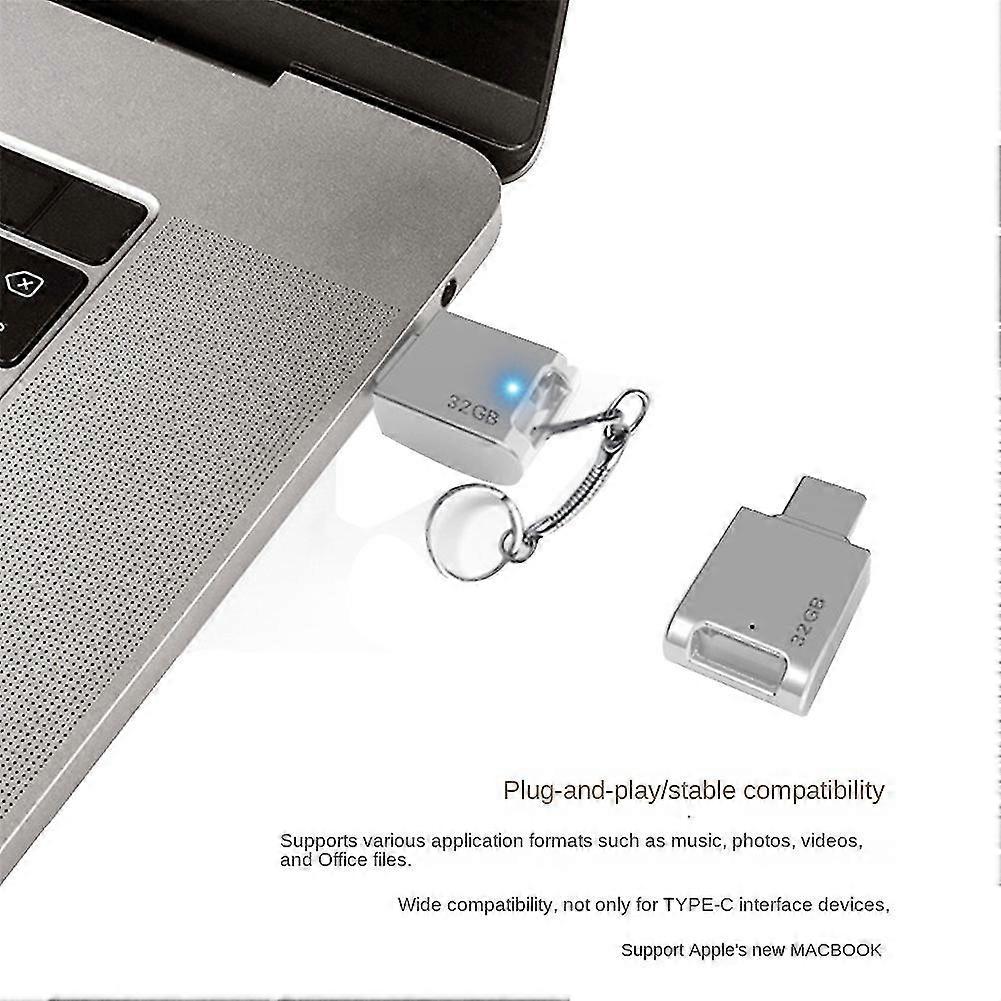 Mini 64gb Usb C Type C Usb3.0 Flash Drive For Andriods Smartphone ...