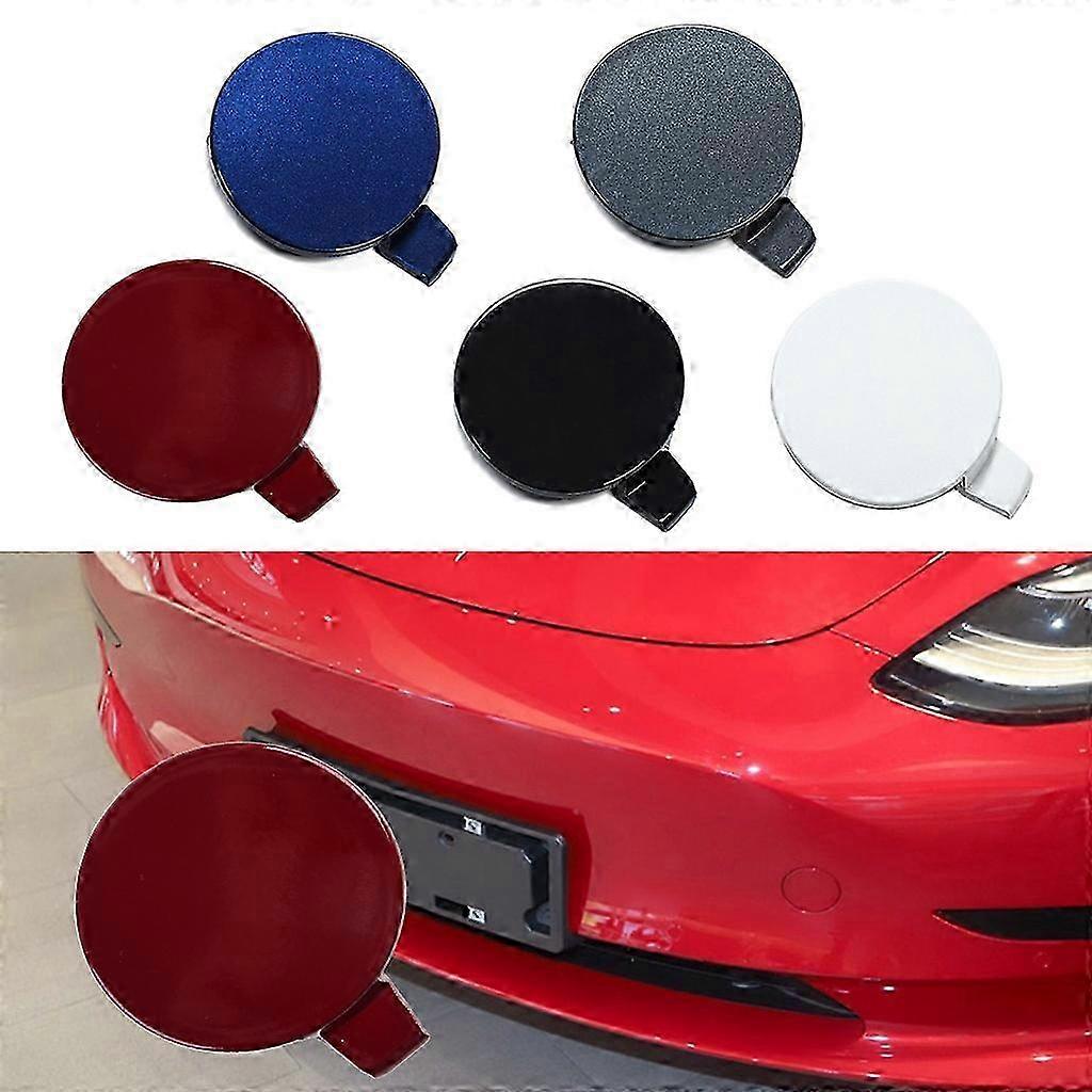For Tesla Model 3 Front Bumper Tow Hook Cover Cap 1460701-00-b New ...