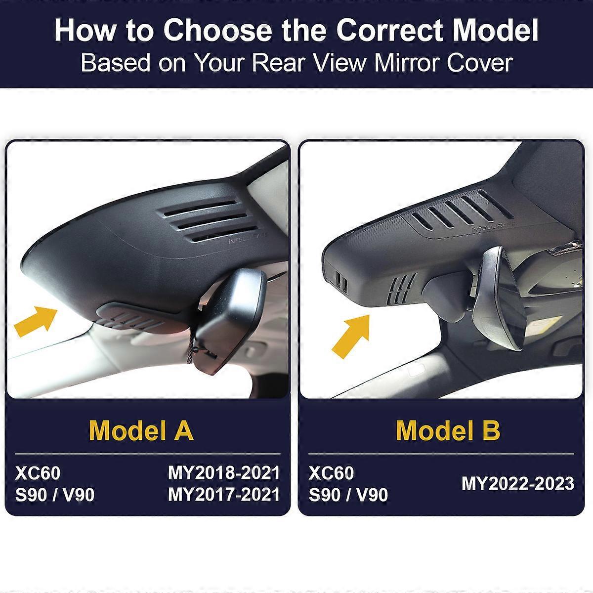 Dash Cam for VOLVO XC90 XC60 XC40 S90 V90 S60 V60 C40 for Polestar 2 ...