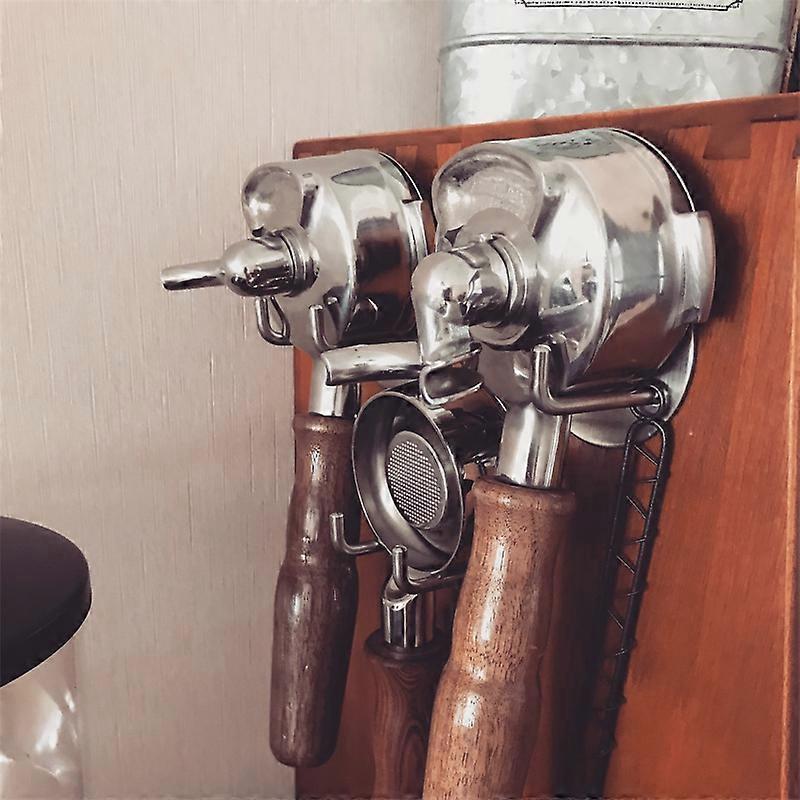 Coffee Handle Hanger Self-adhesive Coffee Bottomless Portafilter Wall ...