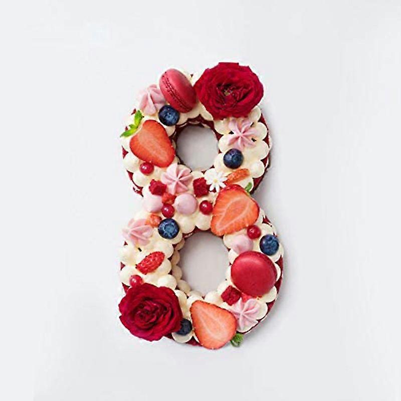 Cake Mold Silicone Numbers Large Number 7 Baking Mold Baking Birthday ...