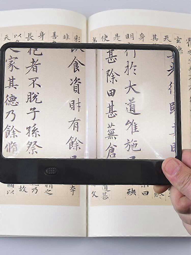 Eye Candy Magnifier Folding Handheld 3x Large Rectangle Lighted ...