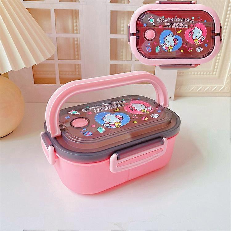 Sanrio Kawaii Hello Kitty Lunch Box Kuromi My Melody Cinnamoroll ...