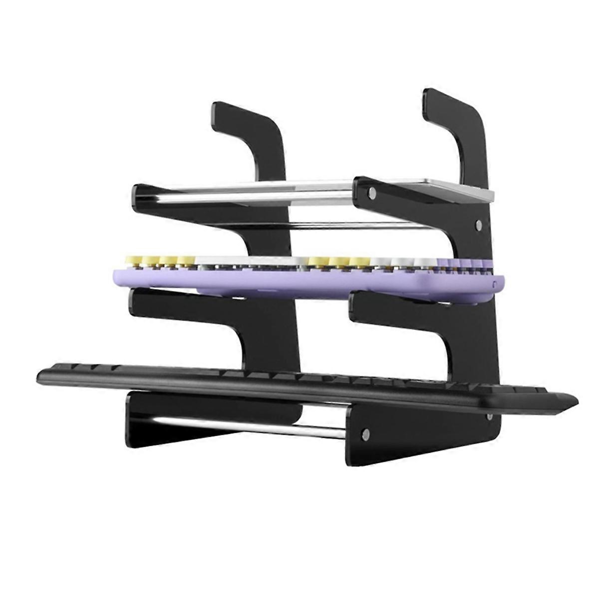3-Tier Mechanical Keyboard Holder Display Stand Keyboard Shelf for ...