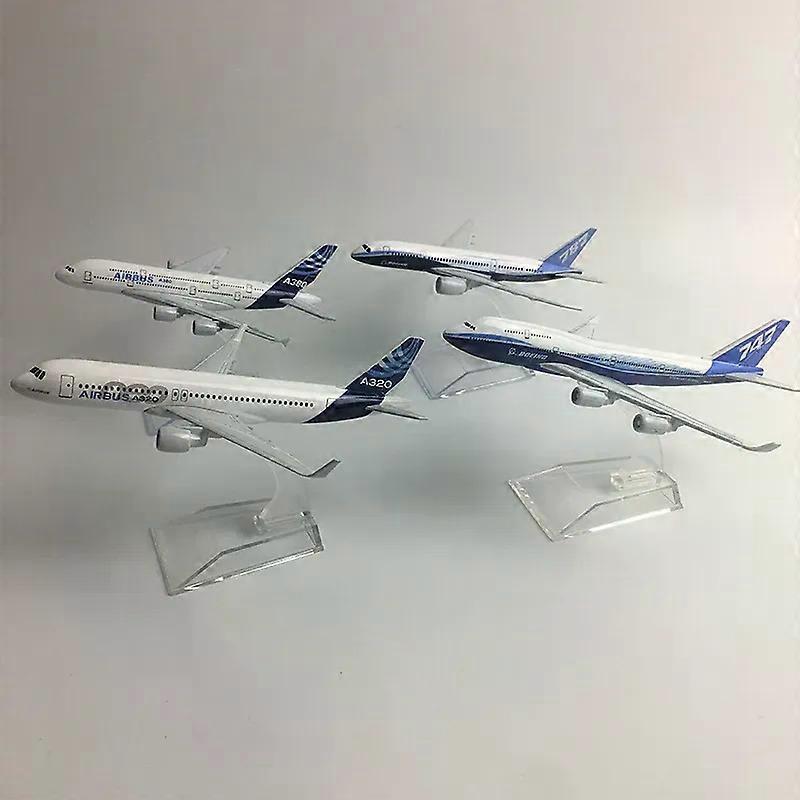 model a380 airbus Boeing 747 airplane model aircraft Diecast Model ...