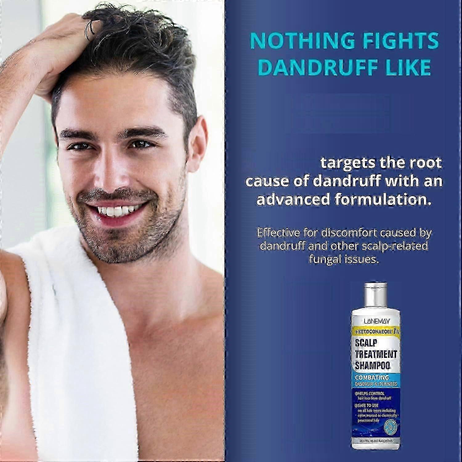 Ketoconazole Scalp Treatment Shampoo - Anti Dandruff Shampoo - Itchy ...